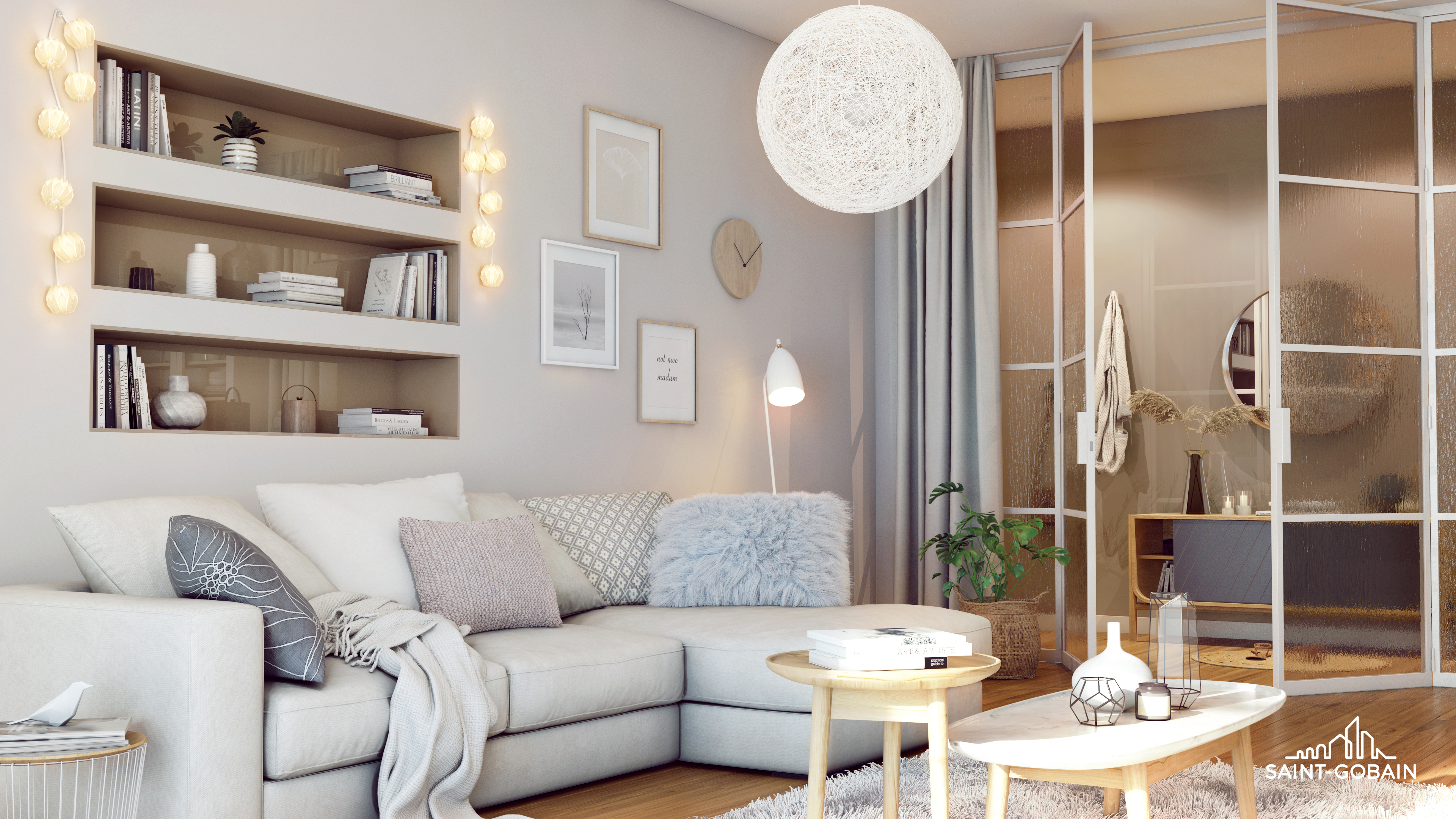 Séjour, Cocoon, Perspektive 1, Marron taupe, Silvit Bronze | Saint ...